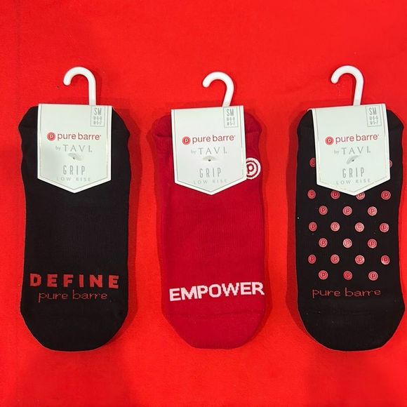 Pure Barre | Accessories | Brandnew Pure Barre Sticky Socks Bundle Pack ...